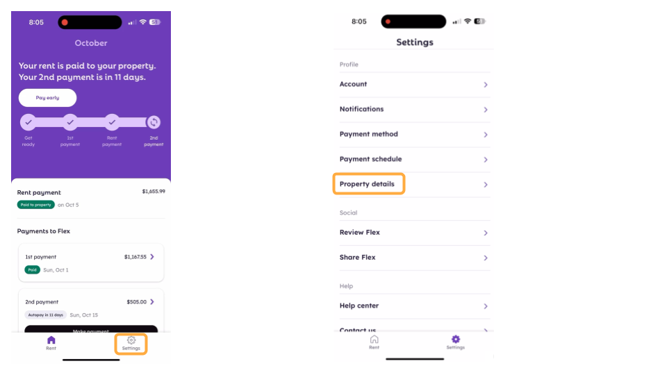 I use Flex to pay rent- how do I update to Domuso? – Domuso Support