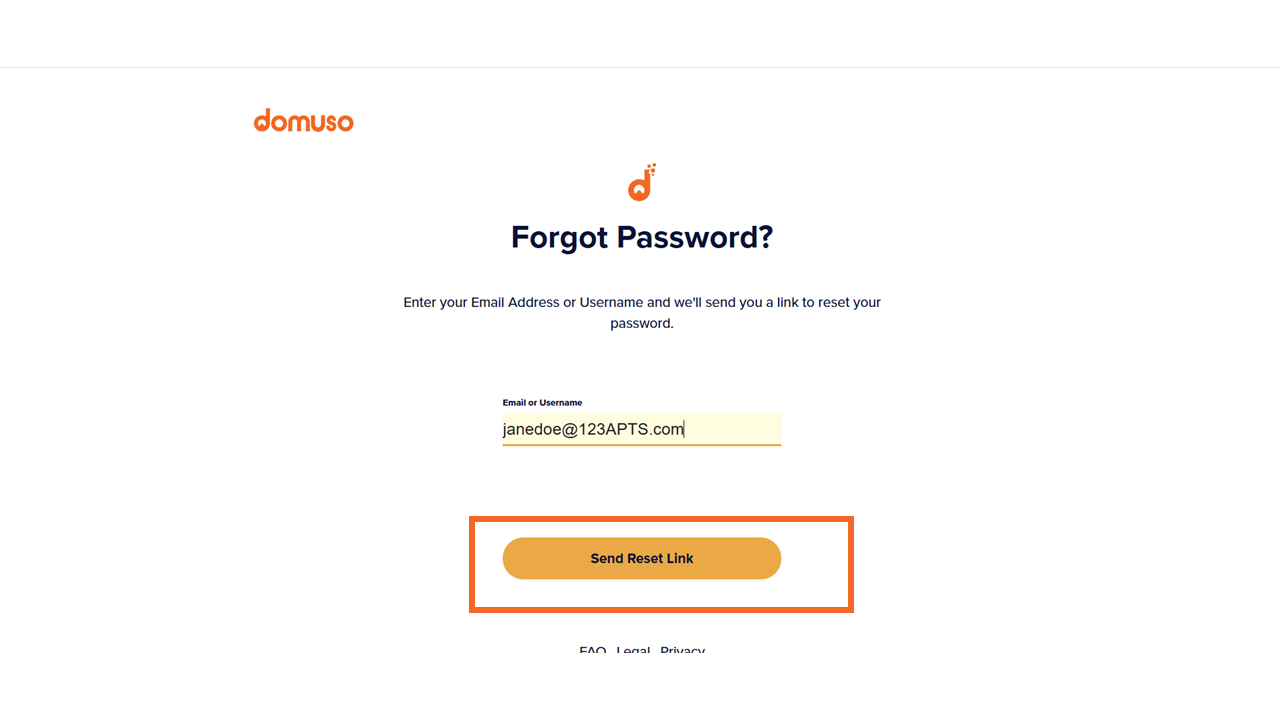 How to Reset Your Domuso Password – Domuso Support
