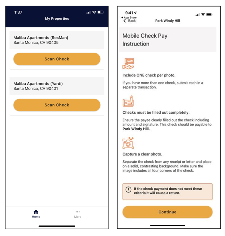 Manager Check Scan App – Domuso Support